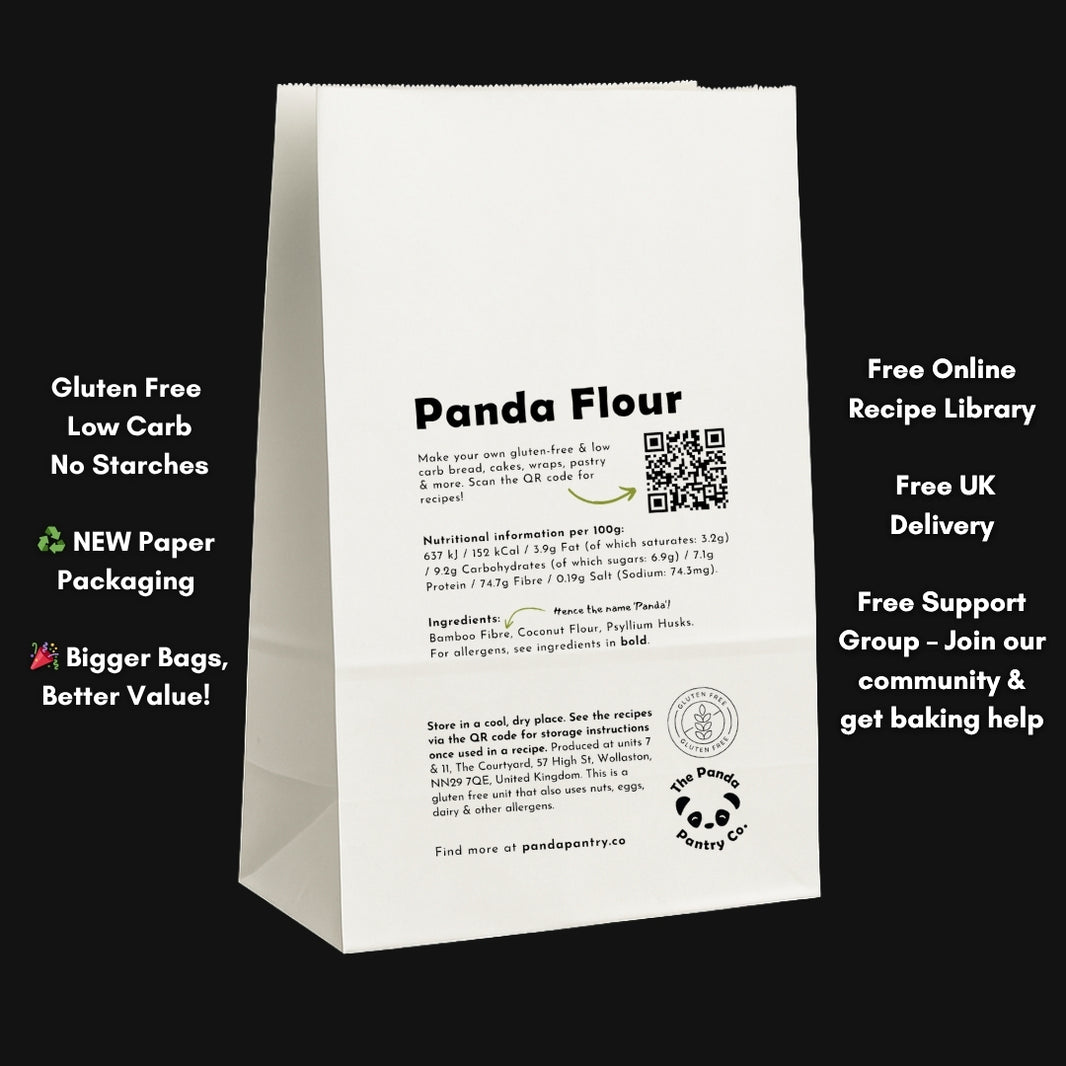 Panda Pantry Core Range | Gluten-Free, Low-Carb Flours & Baking ...