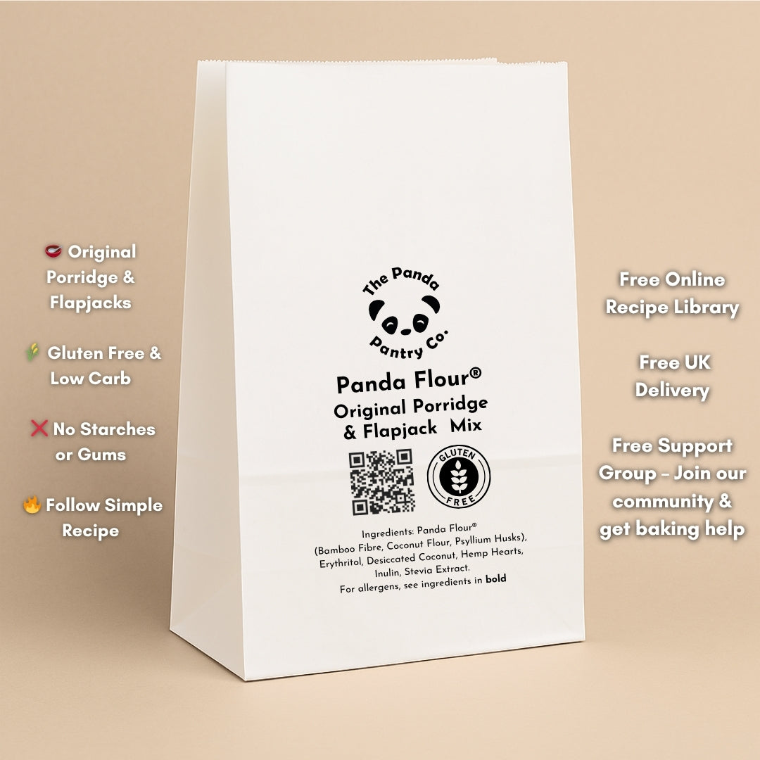 Panda Porridge & Flapjack Mix | Low Carb & Gluten Free – The Panda ...