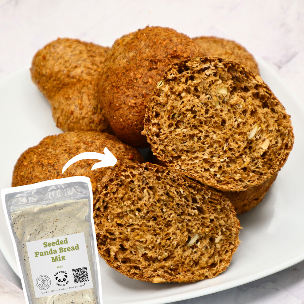 Panda Flour® Seeded Bread Mix (420g) – The Panda Pantry Co.